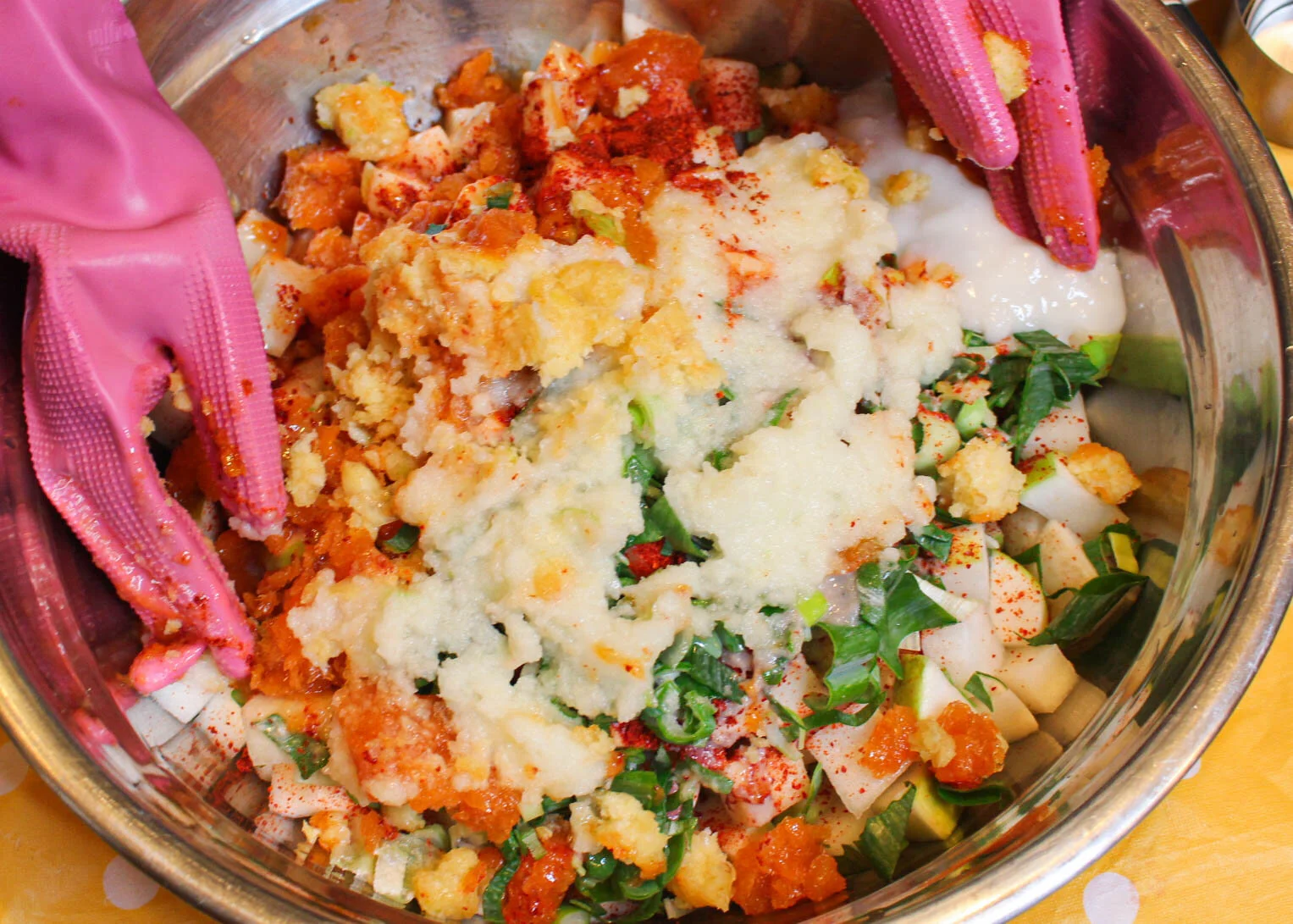 Mom's Authentic Radish Kimchi Recipe (Kkakdugi) | 깍두기 — ahnest kitchen