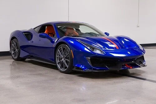 2020 Ferrari 488 Pista- Blue Electrico — TSG AUTOHAUS