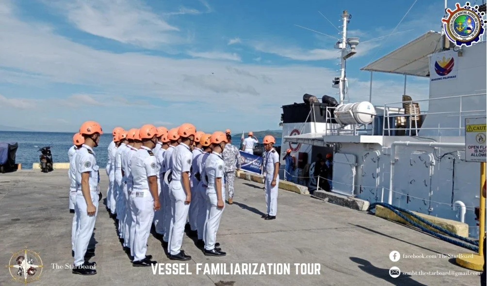 SCMBT College Students Explore BRP Malabrigo in Vessel Familiarization ...