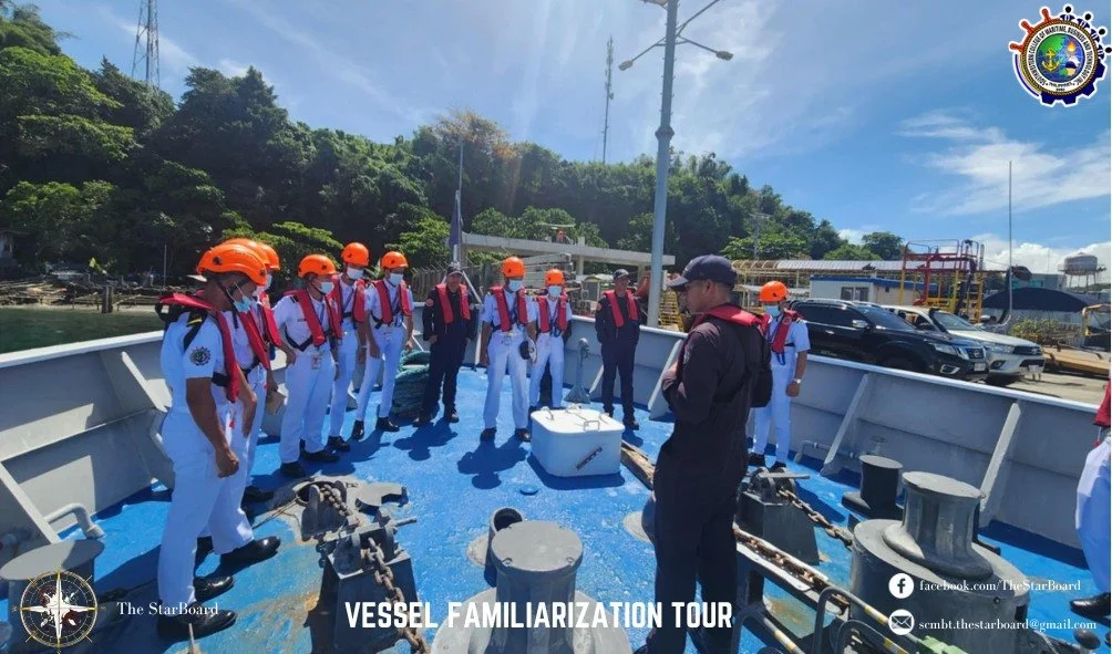 SCMBT College Students Explore BRP Malabrigo in Vessel Familiarization ...