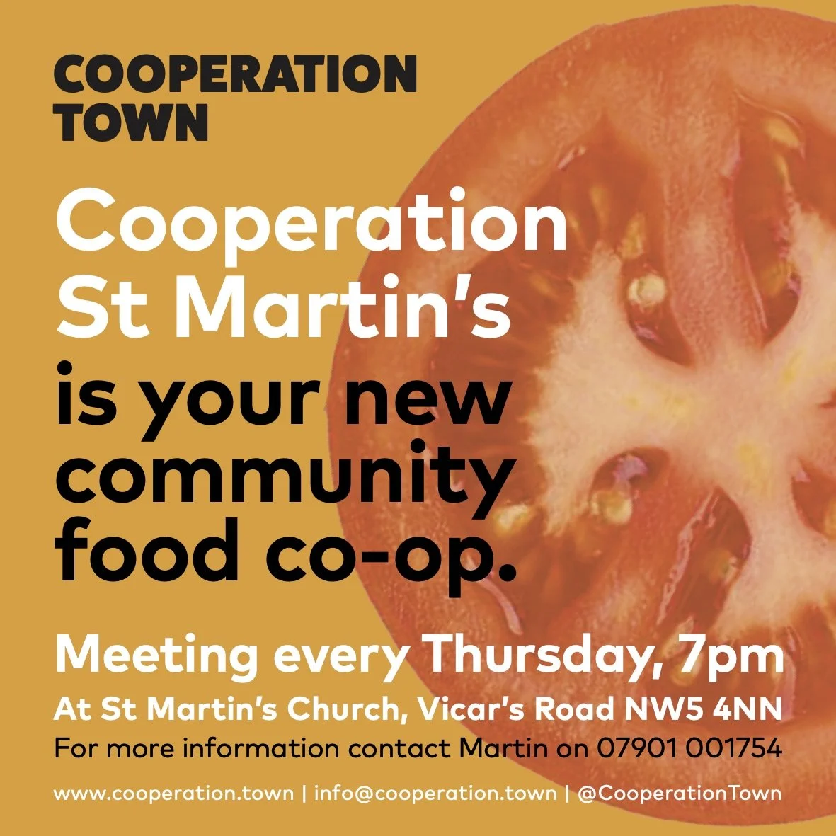 Cooperation Town — St Martin's Church, NW5