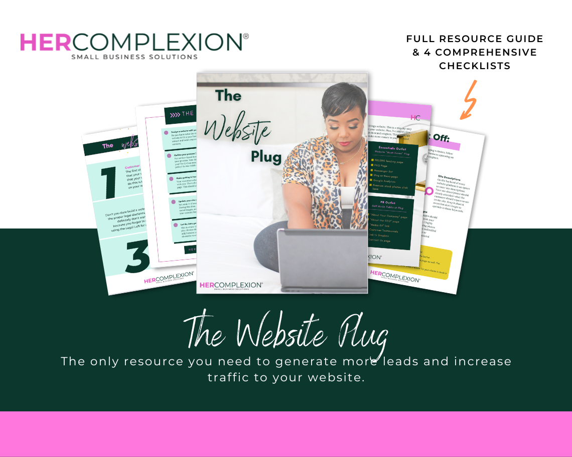 Shop Business Resources — HER COMPLEXION®