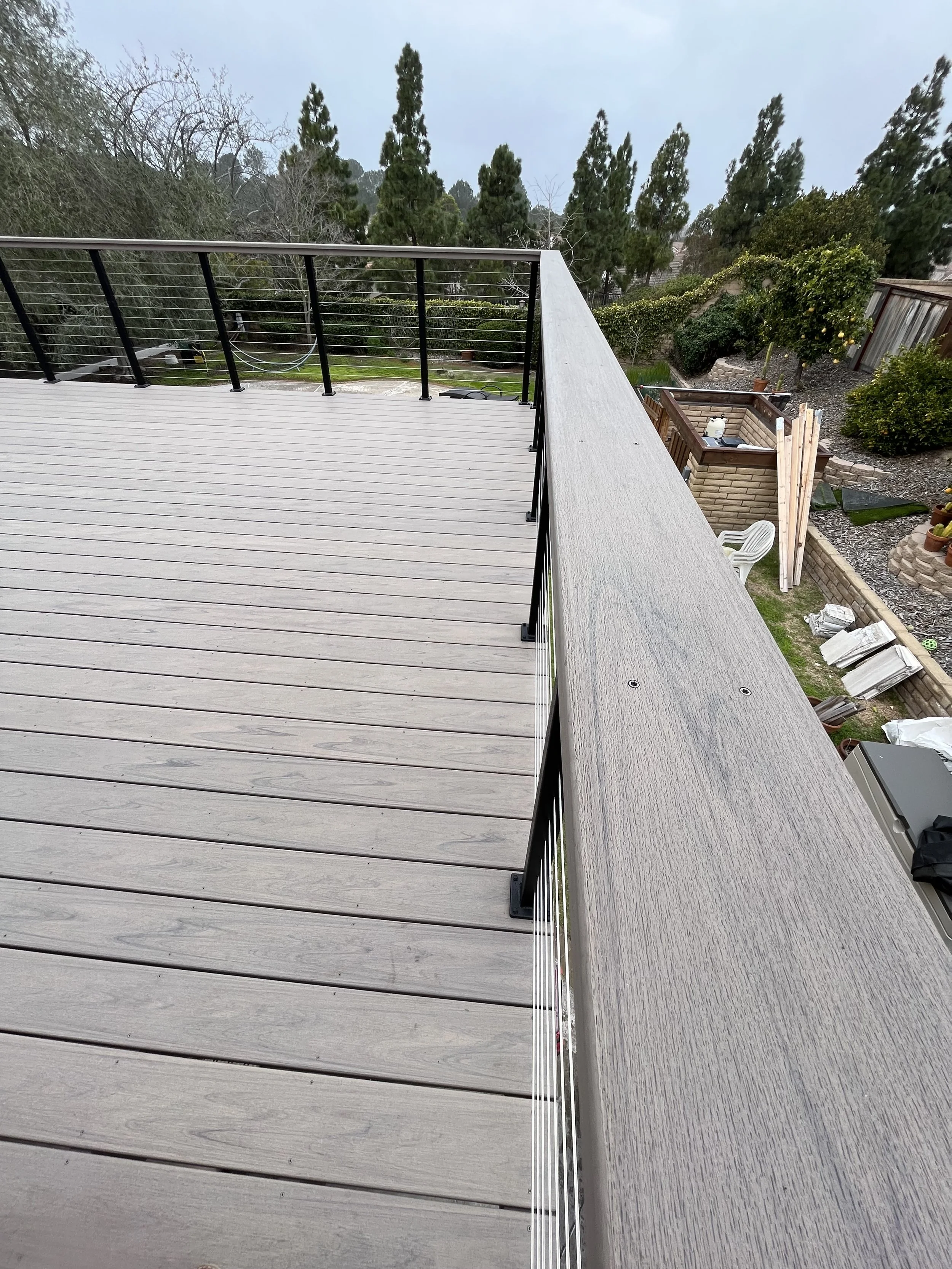 Trex Lineage Biscayne Deck in Carmel Valley — NCDP