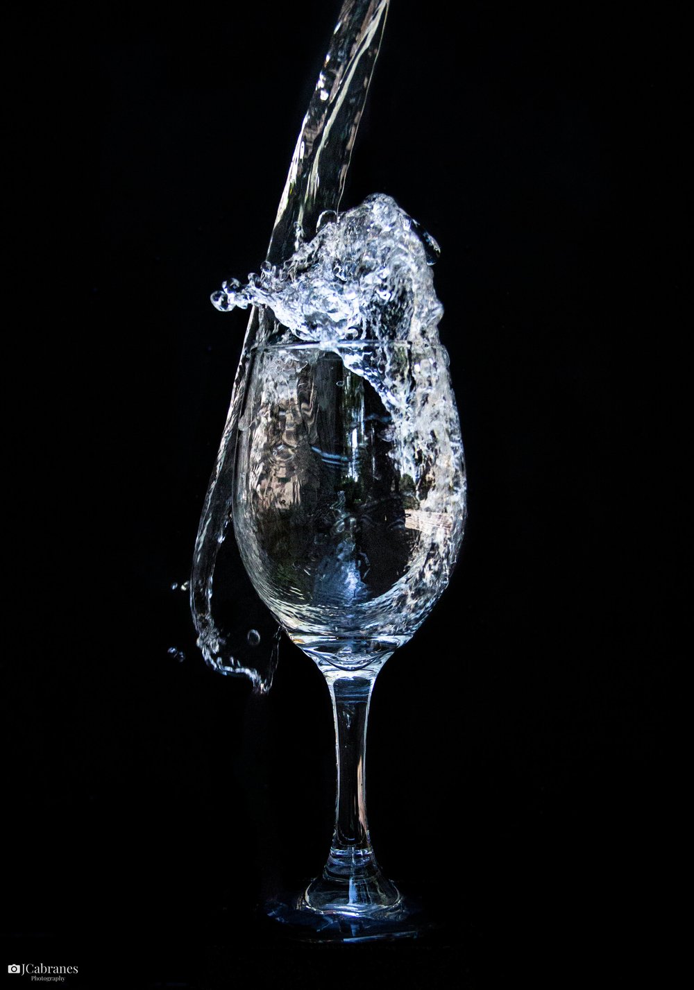 Wine Glass Splash Photography