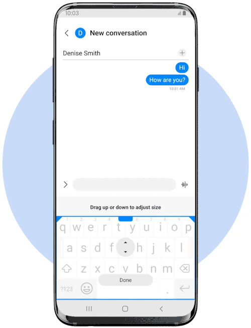 BIG Keyboard & Homescreen by Yobi Mobi