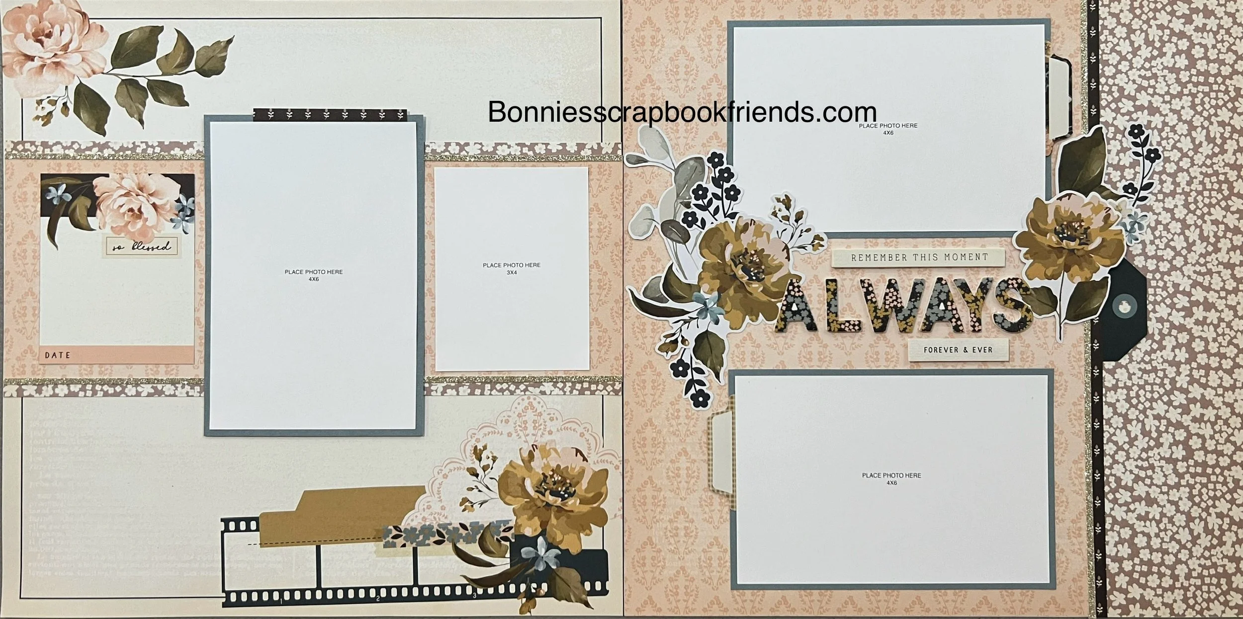 Featured Kits of the Month — Bonnie's Scrapbook Friends