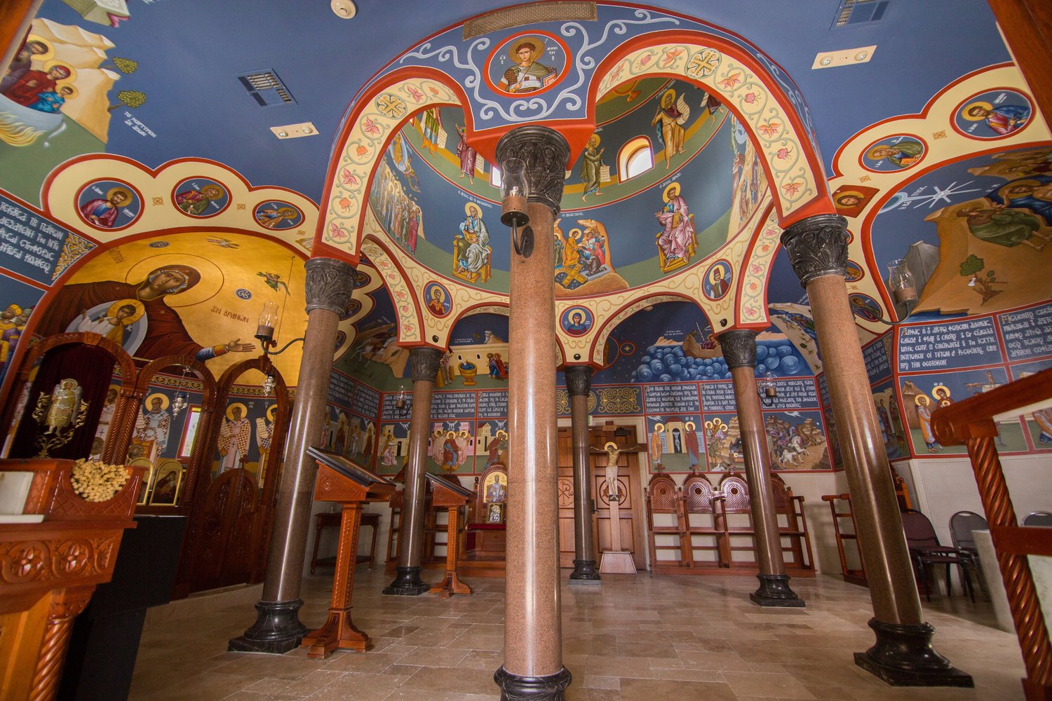 Overview of the St. Efstathios Chapel — ICONOGRAPHY