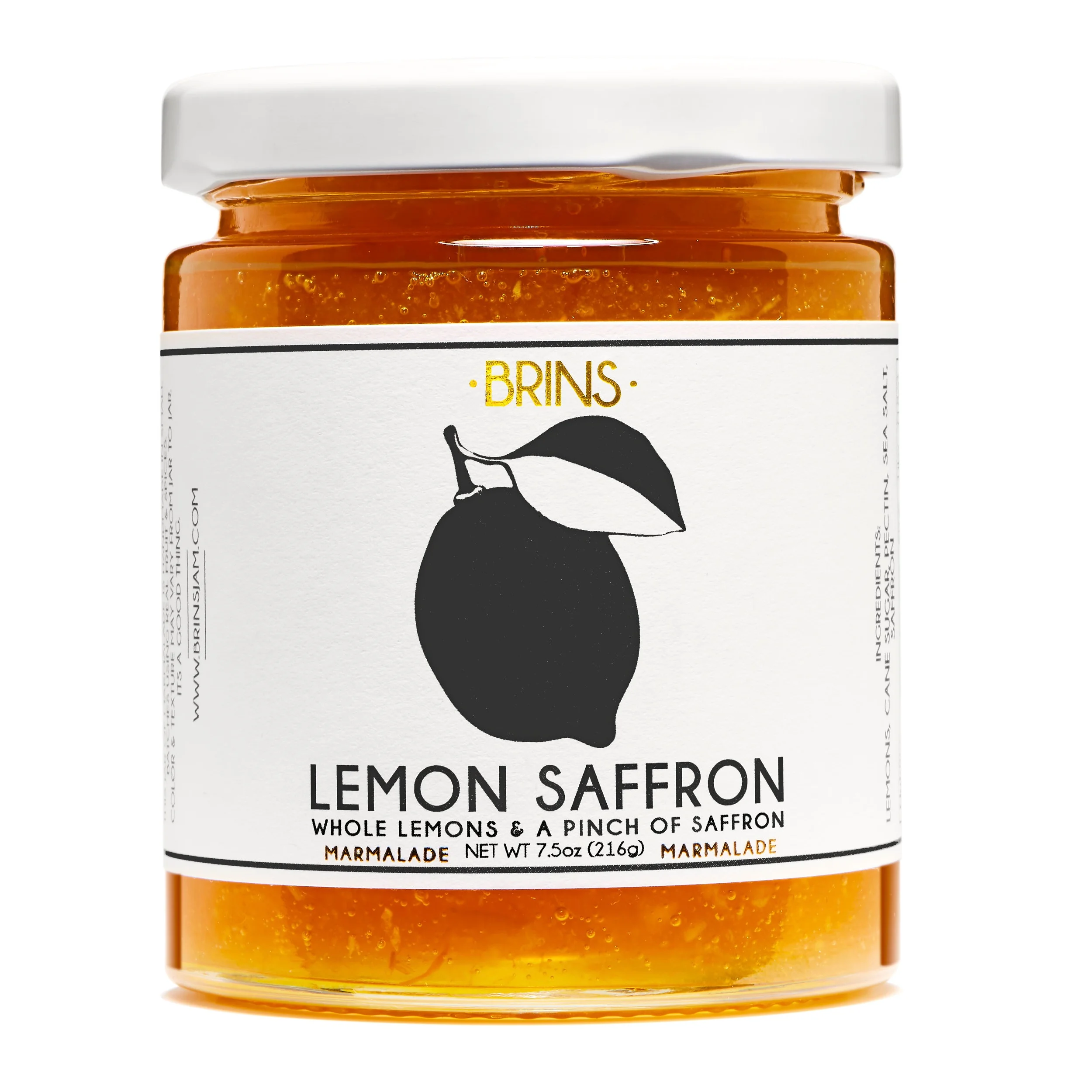 BRINS Lemon Saffron | BRINS Jam & Marmalade