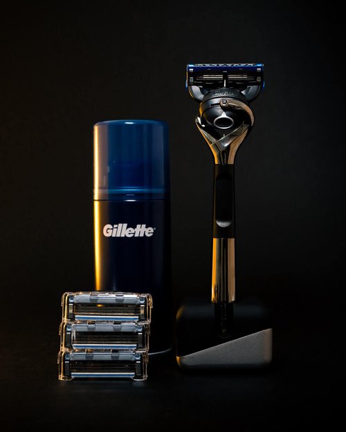 Producing Black Friday Ads & Photography for Gillette UK team - Chris Curry