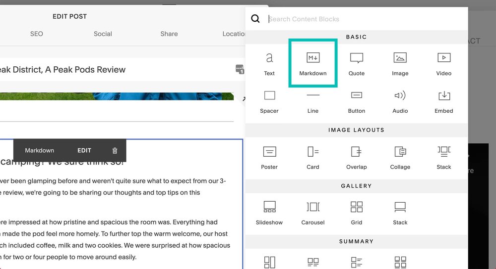How to add a NoFollow Link in Squarespace - Chris Curry