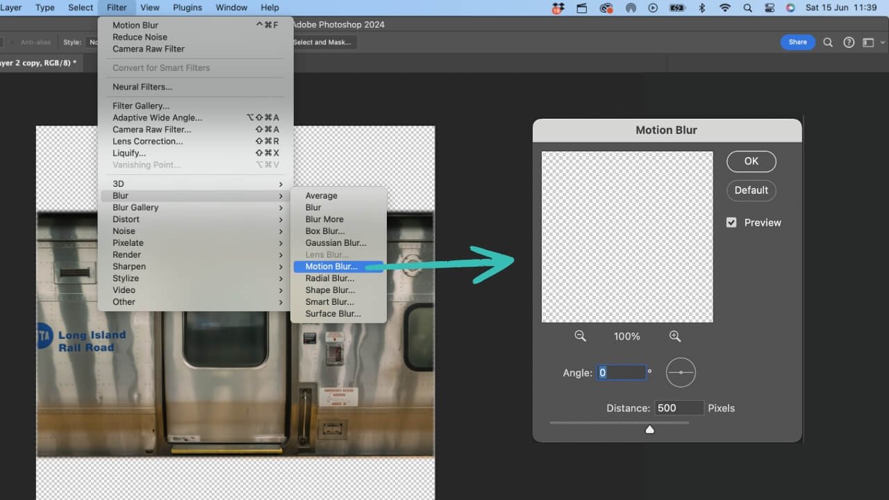 Photoshop Tutorial: Master Motion Blur Effects