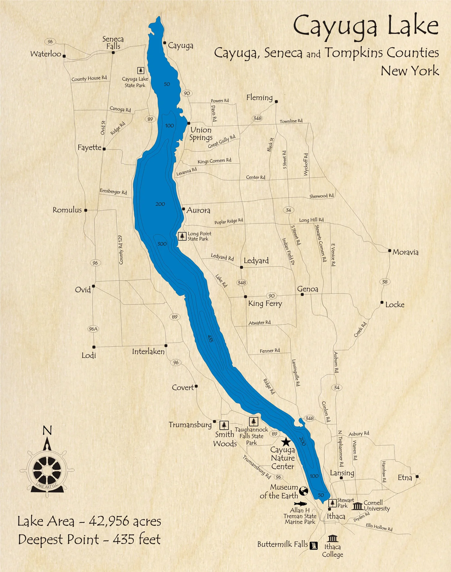 Cayuga Lake — Cayuga Nature Center