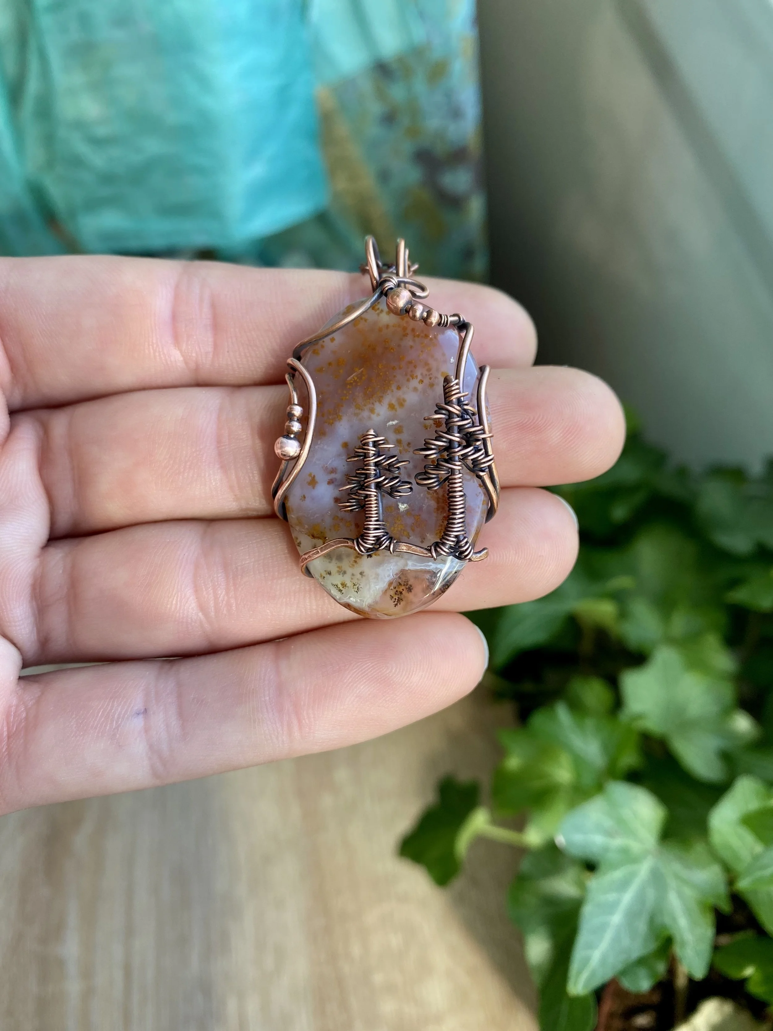 Your Choice Ring! // Copper Gemstone Rings — Abbey Road Collection