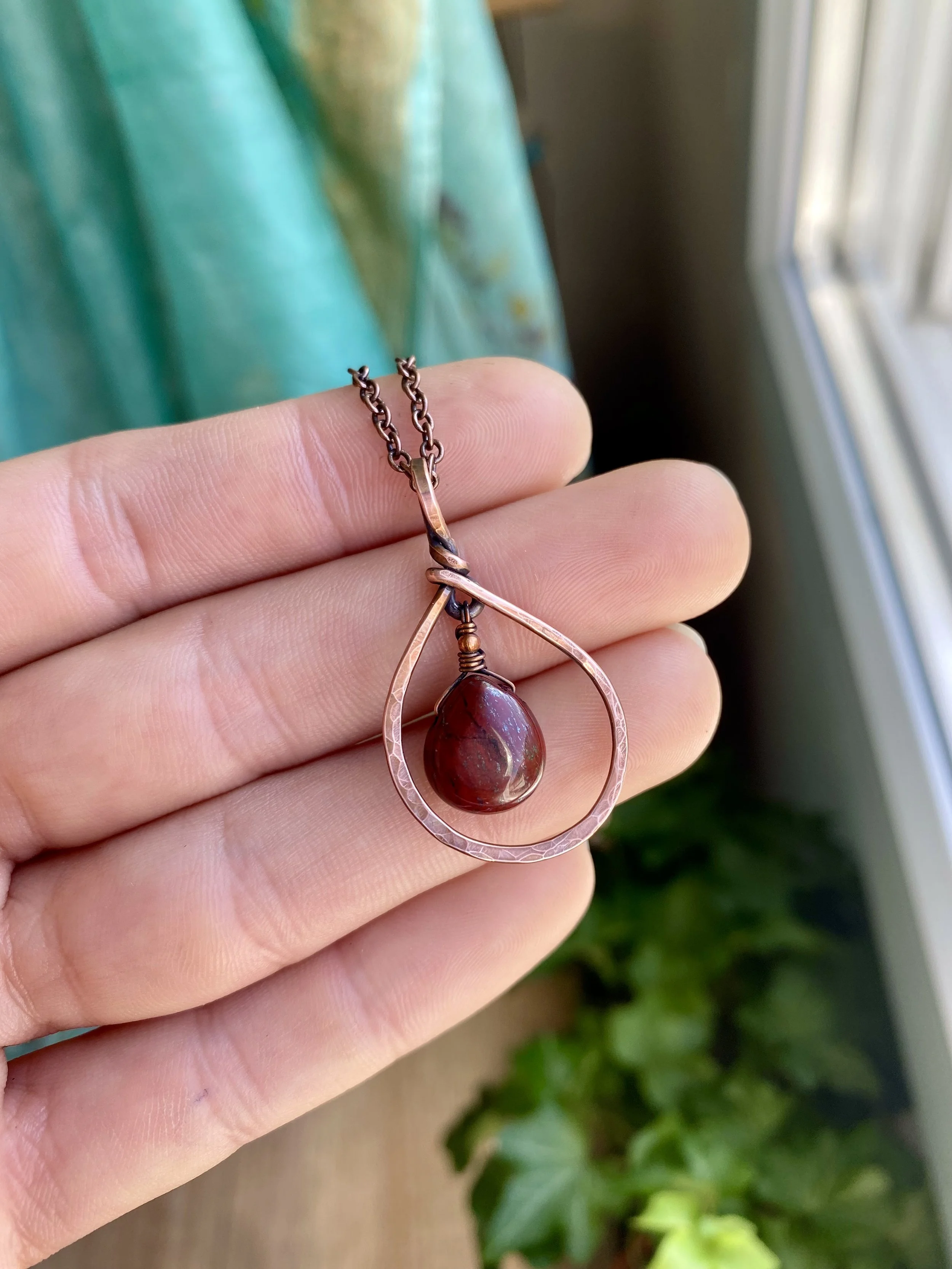 Your Choice Ring! // Copper Gemstone Rings — Abbey Road Collection