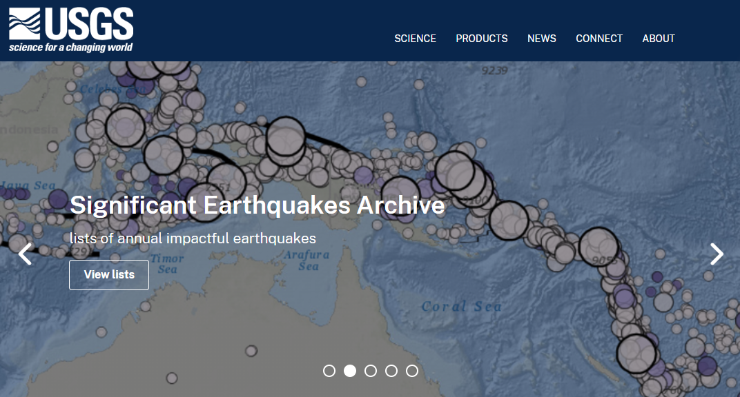 Earthquake resources — Museum of the Earth