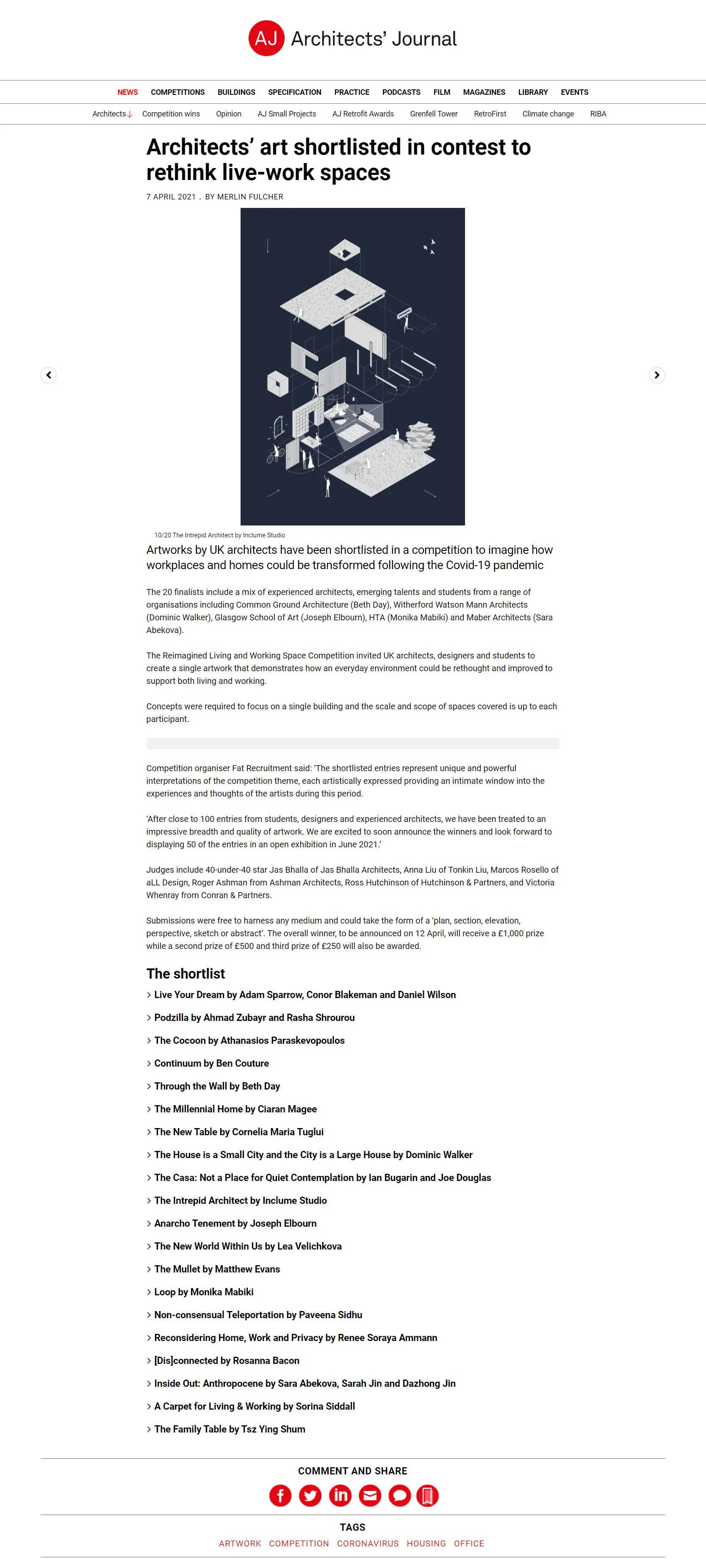 Journal | Inclume - Architects, Cambridge