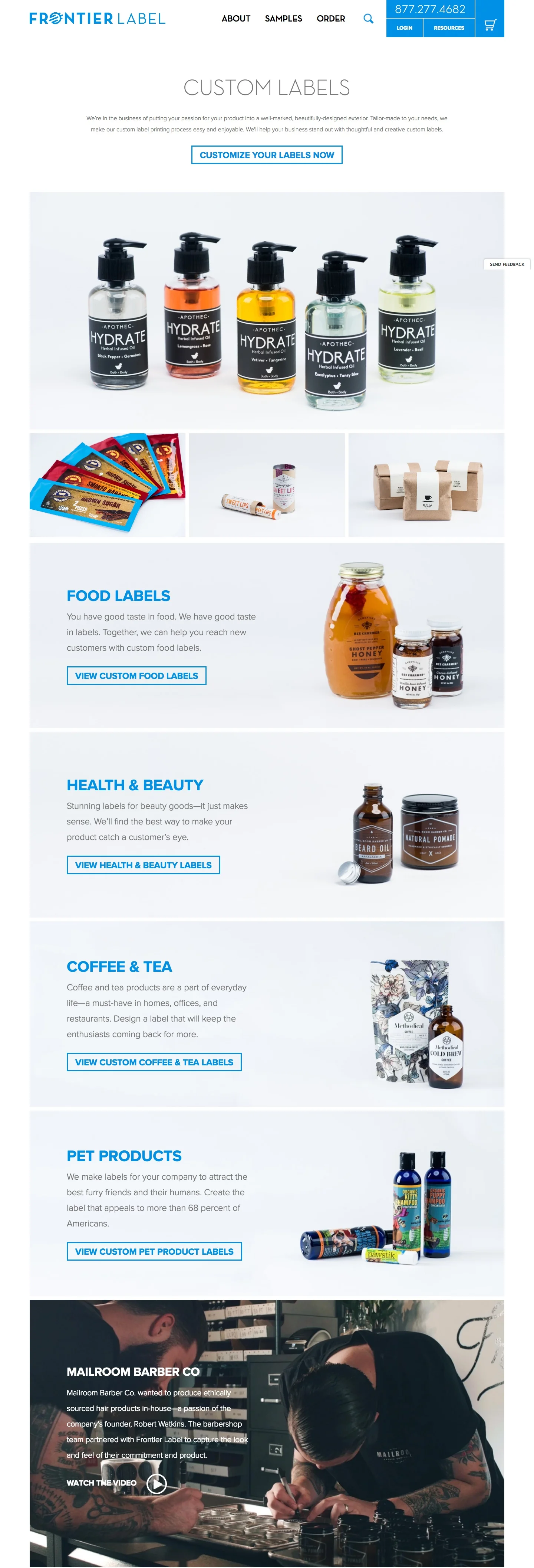 Frontier Label — Julia Terwilliger