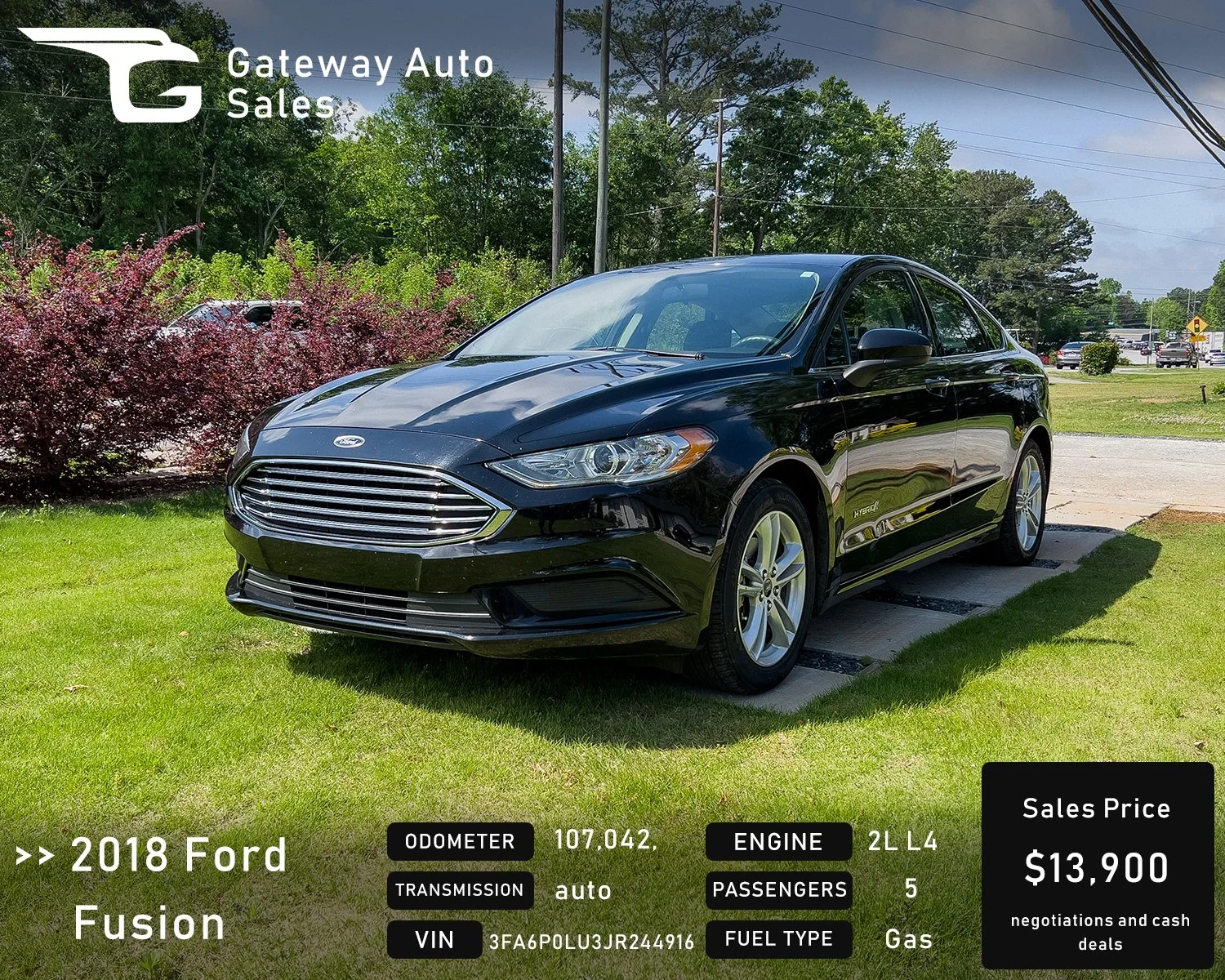 Inventory — GATEWAY AUTO SALES