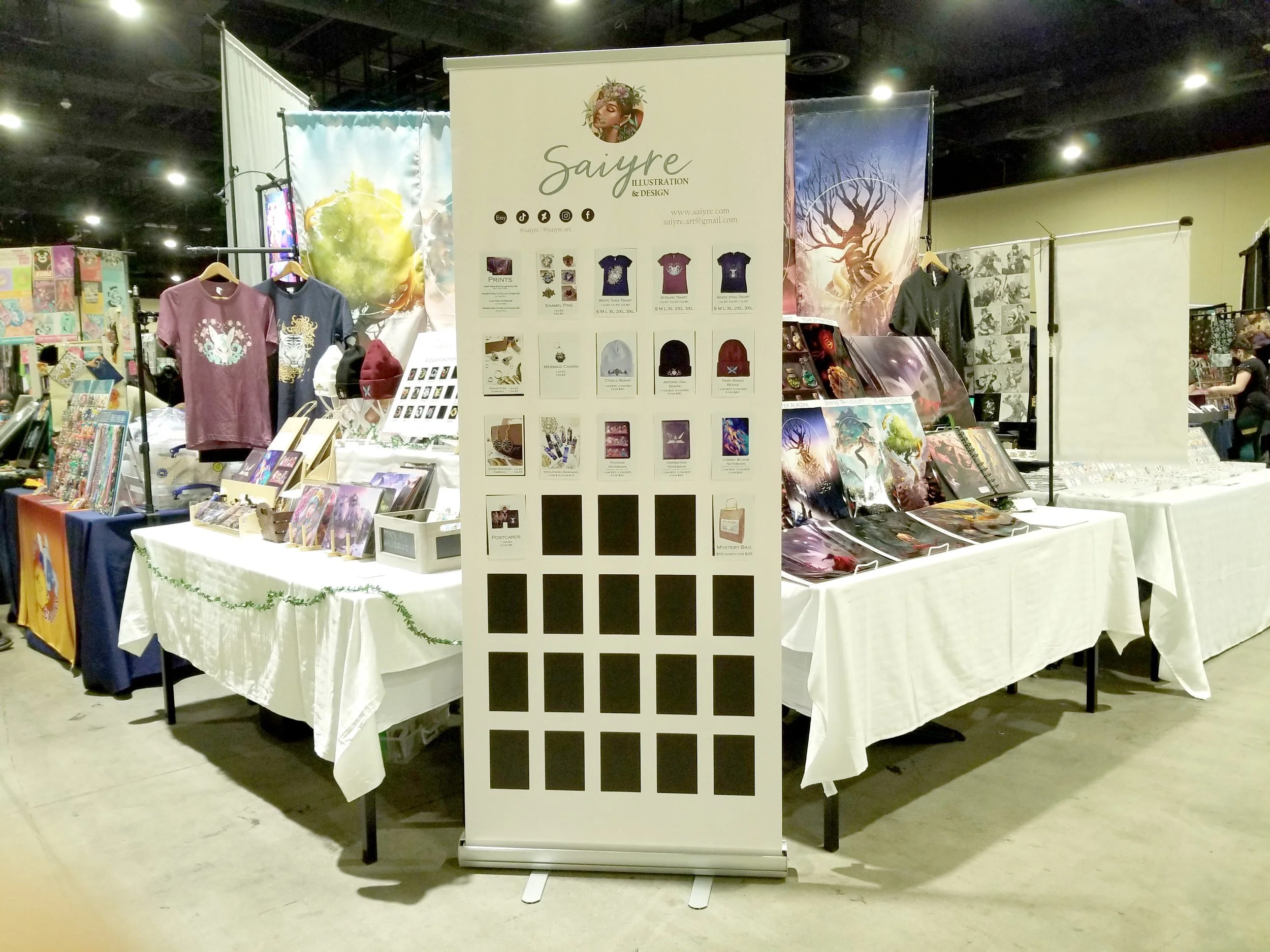 Conventions | Saiyre Illustration and Design