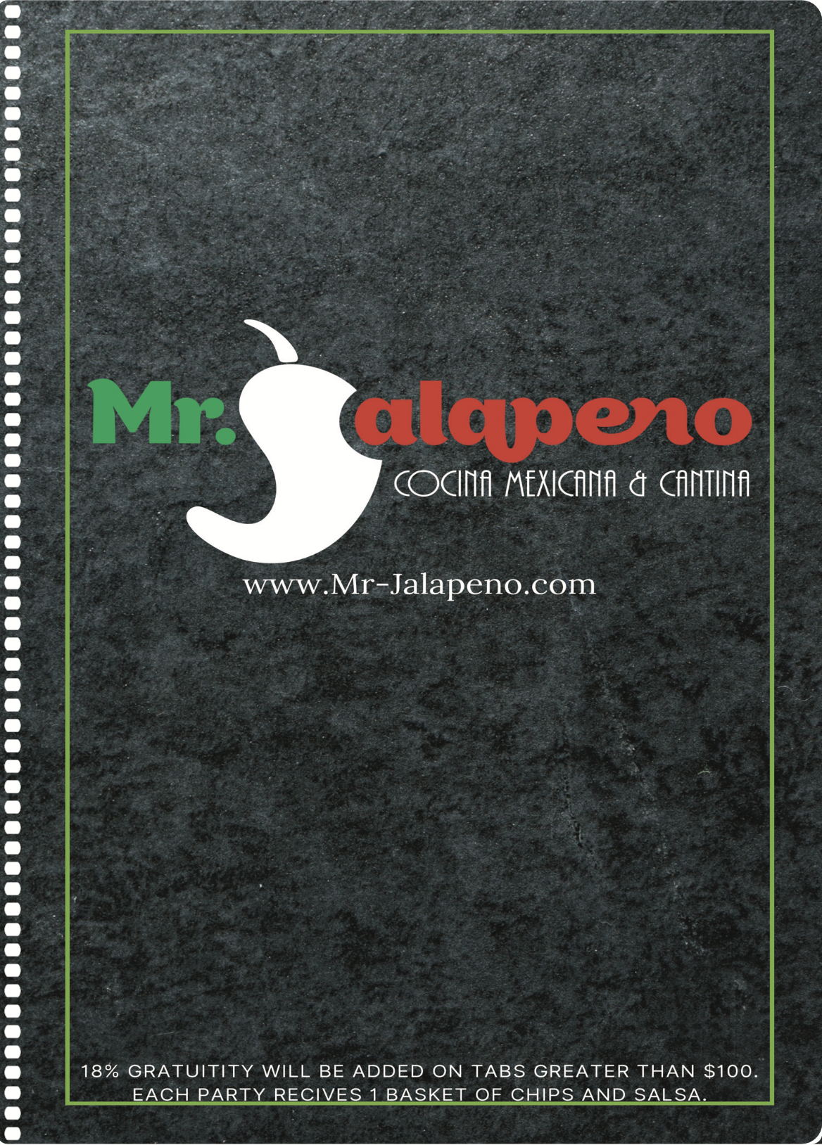 SEE OUR MENU — Mr Jalapeno
