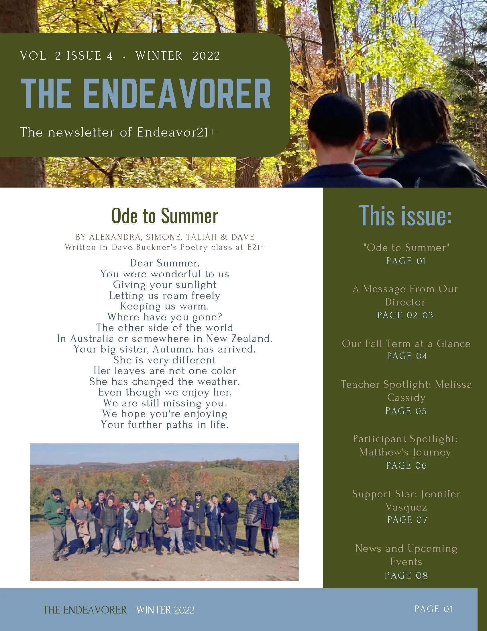 Endeavor 21+ Foundation