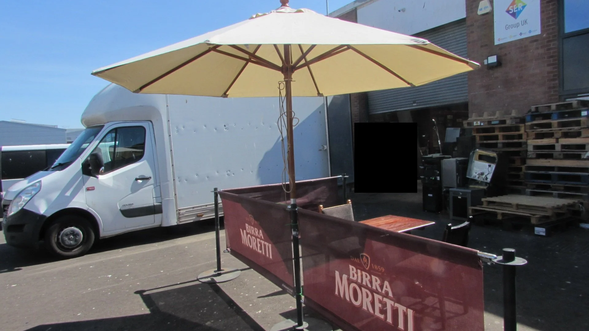 Birra Moretti 3 Section Banner — SER Furniture