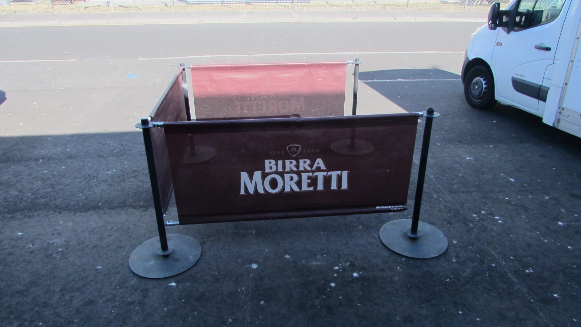 Birra Moretti 3 Section Banner — SER Furniture