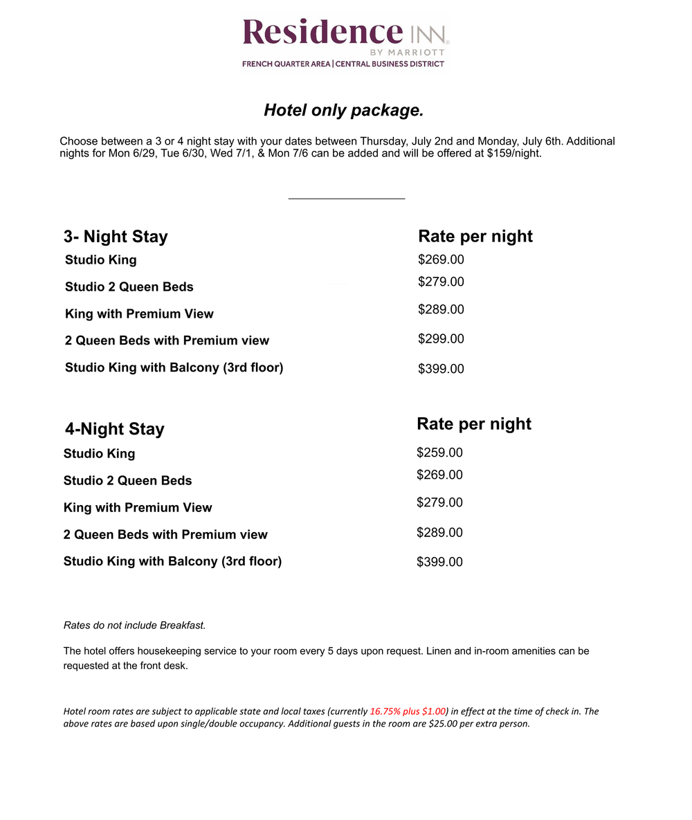 Essence Festival 2026 | Hotel Packages | Clar' Escapes Travel
