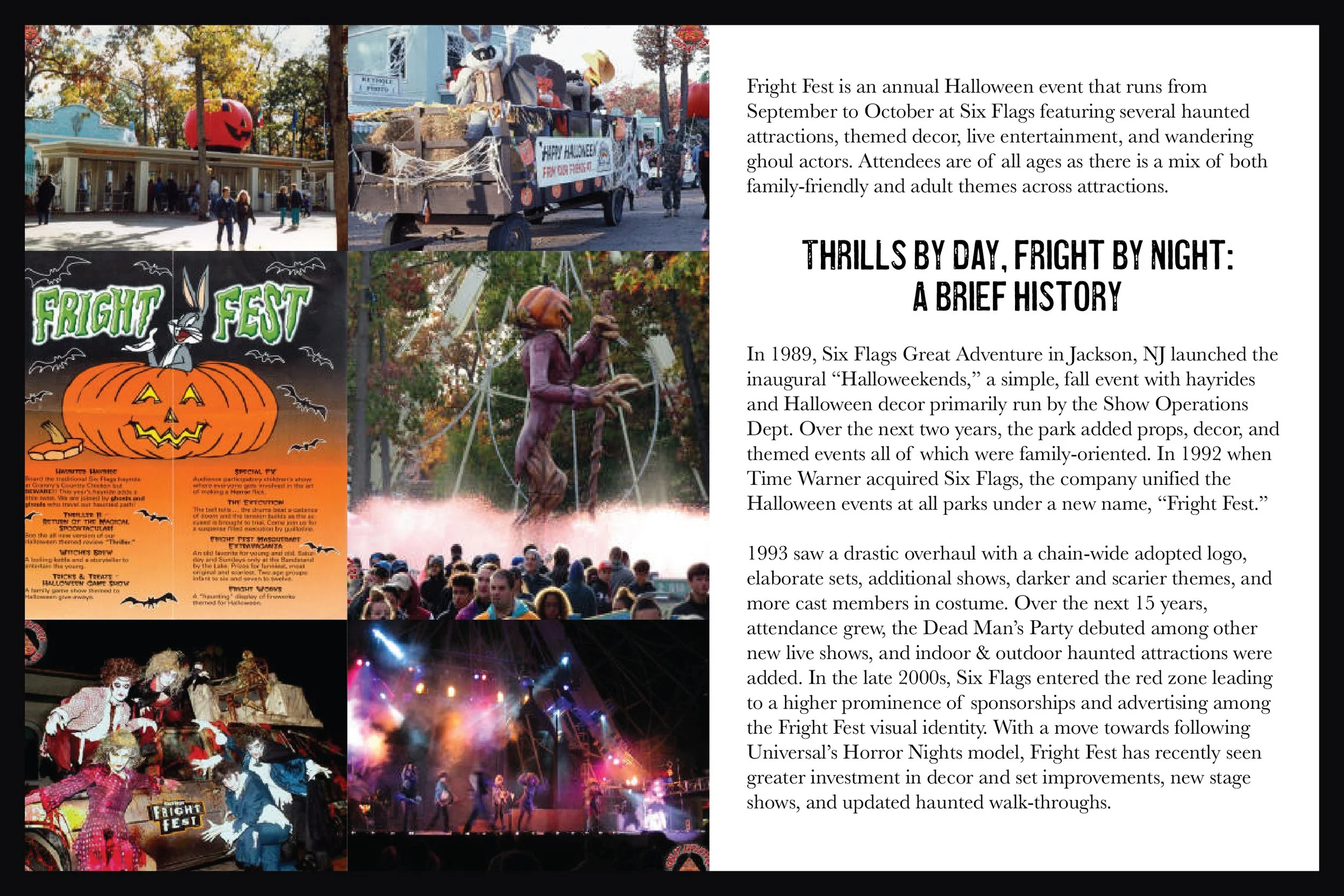 Six Flags Fright Fest — Billie Haas