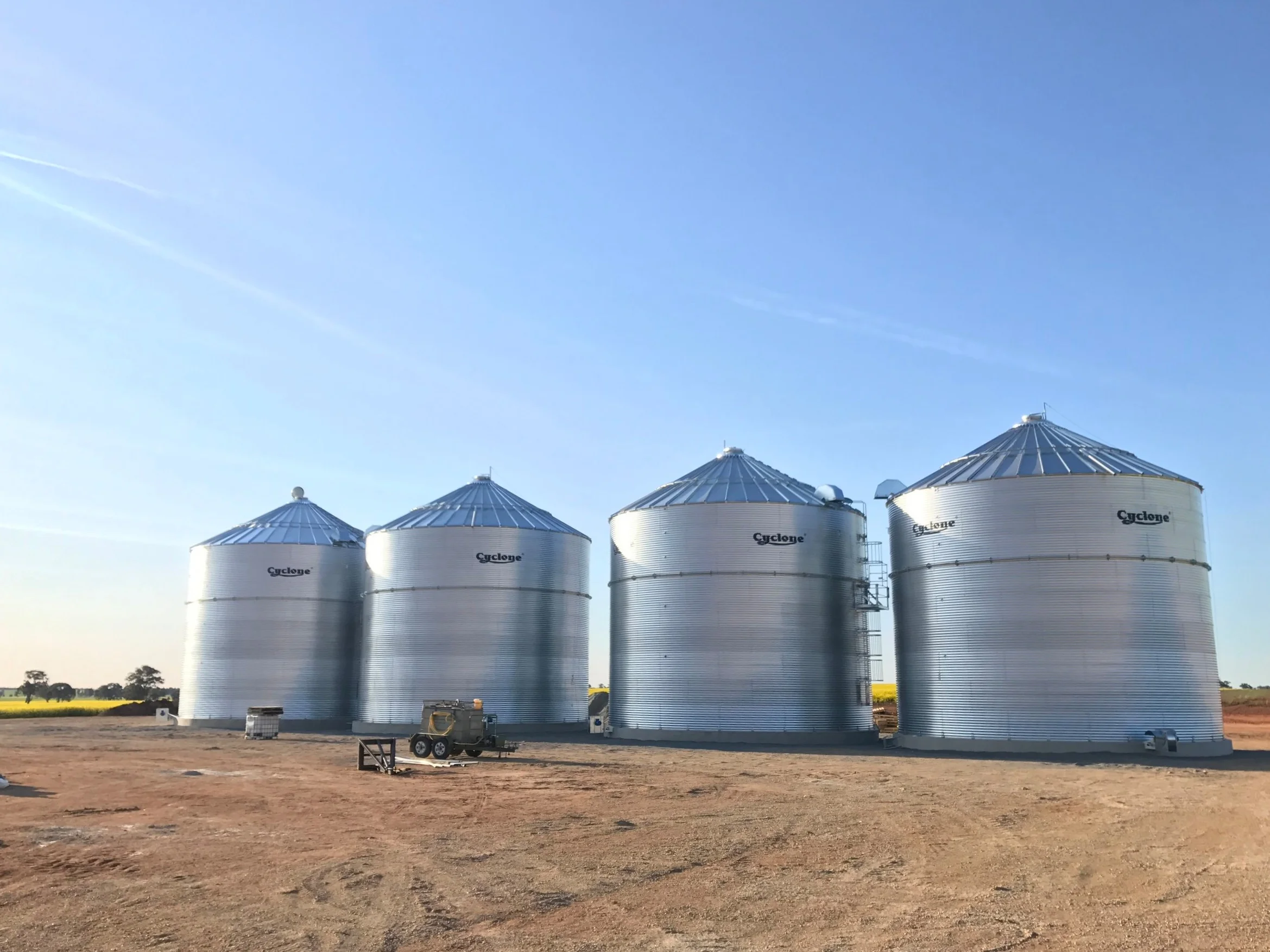 Optimum Grain Silos & Augers | Optimum Sheds
