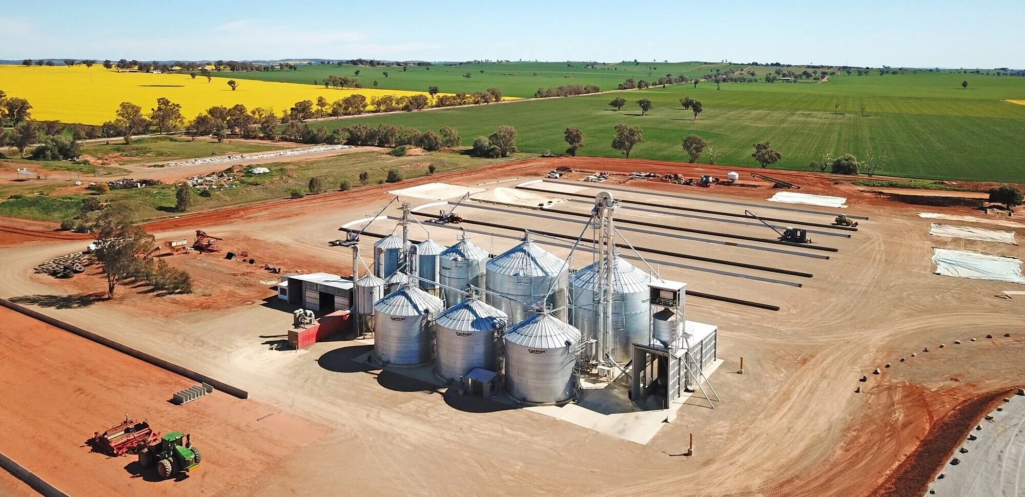 Optimum Grain Silos & Augers | Optimum Sheds