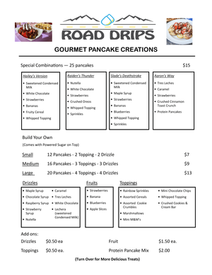 Road Drips - Gourmet Pancake Creations and Treats — Colorado Tap House