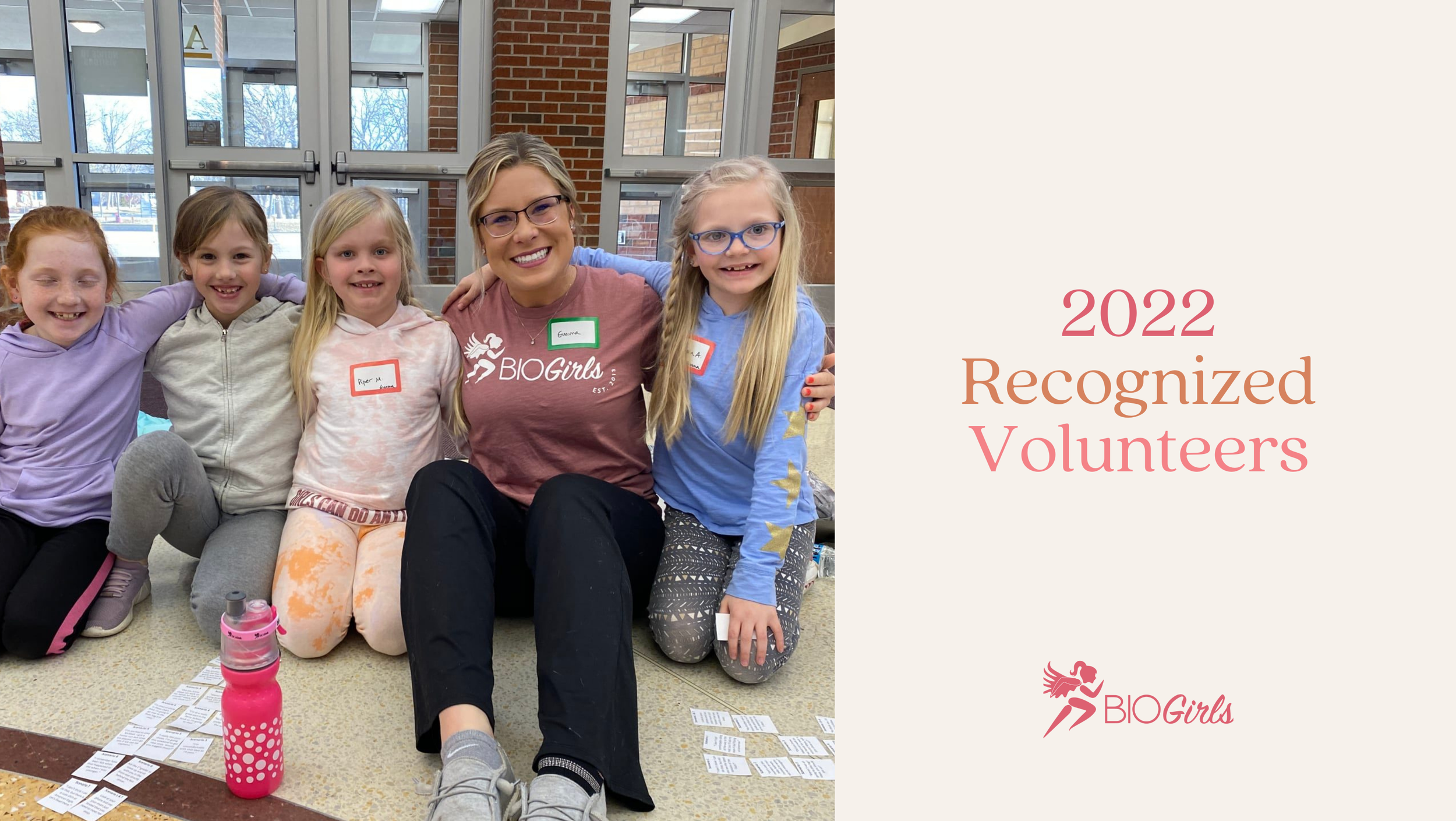 2022 Recognized Volunteers — BIO Girls