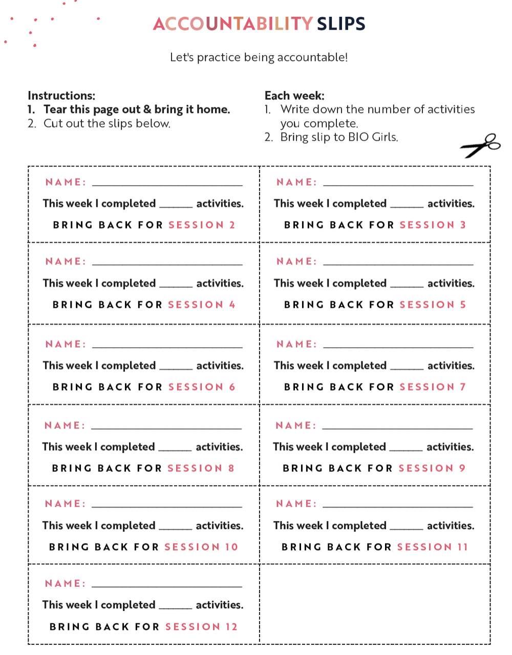 Mentor Resources — BIO Girls