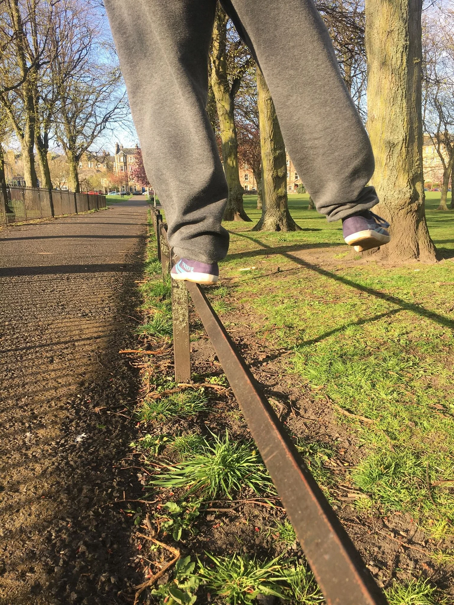 Rail Balance Marathon - Gordon Tsang — PARKOUR OUTREACH CIC