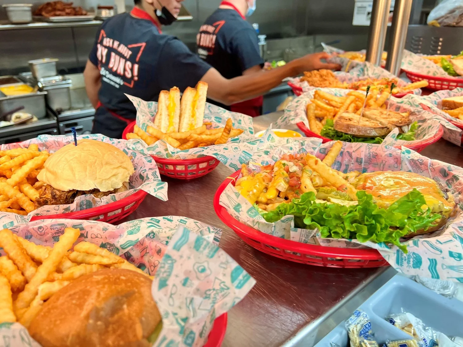 LUNCH AT ED DEBEVIC’S — Ed Debevic's