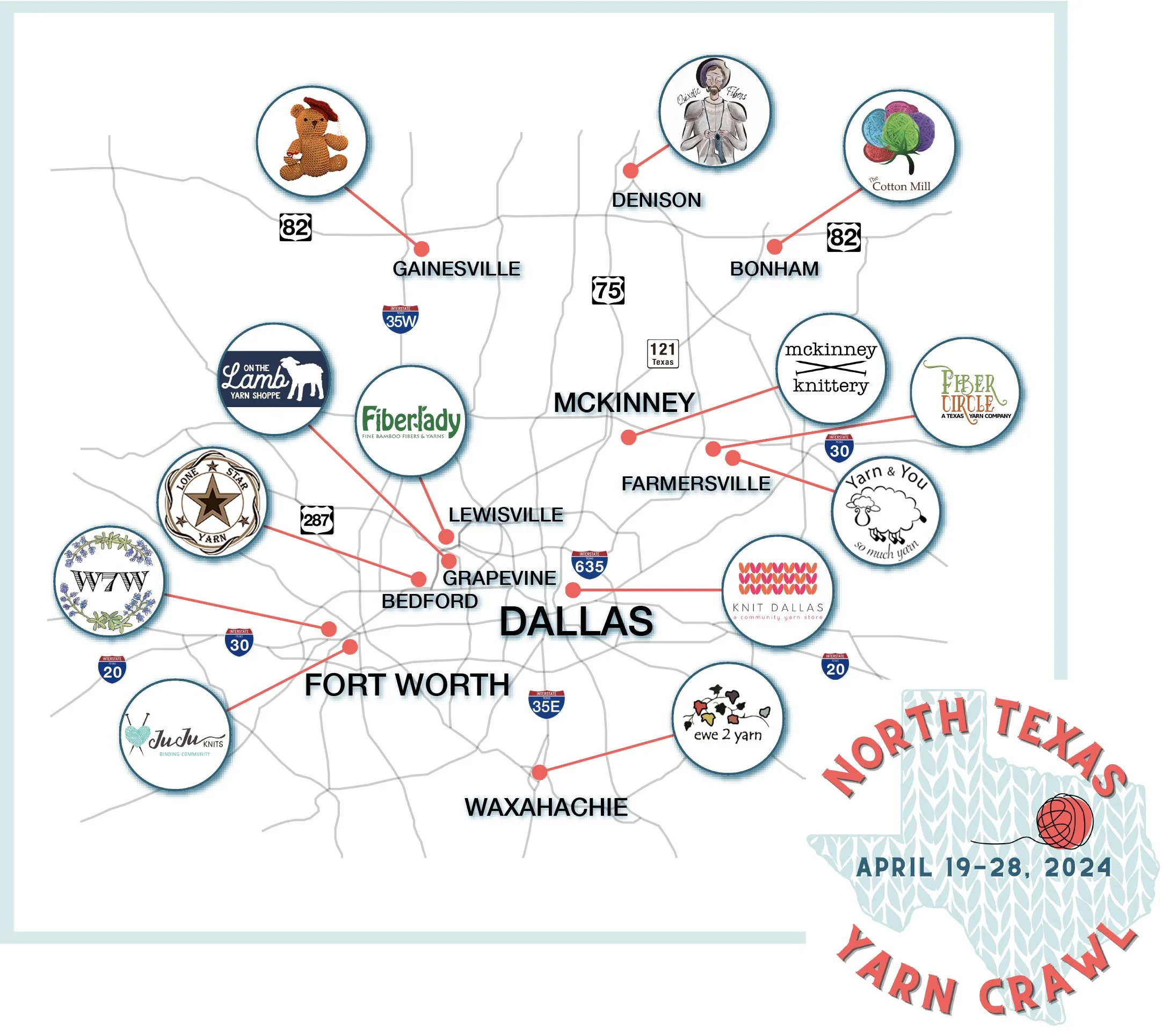 North Texas Yarn Crawl