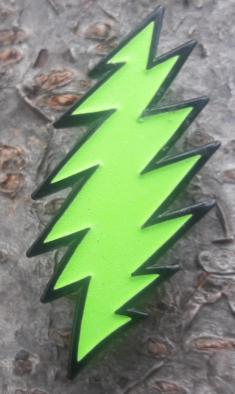 Green Lightning Bolt