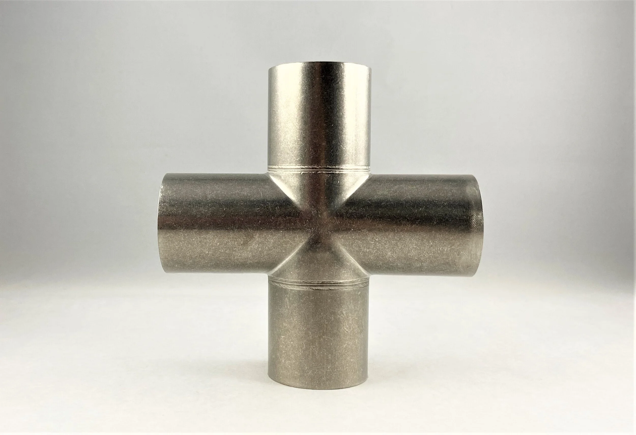 4-Way Cross, Stainless Steel Weld Fitting — HIS Innovations Group