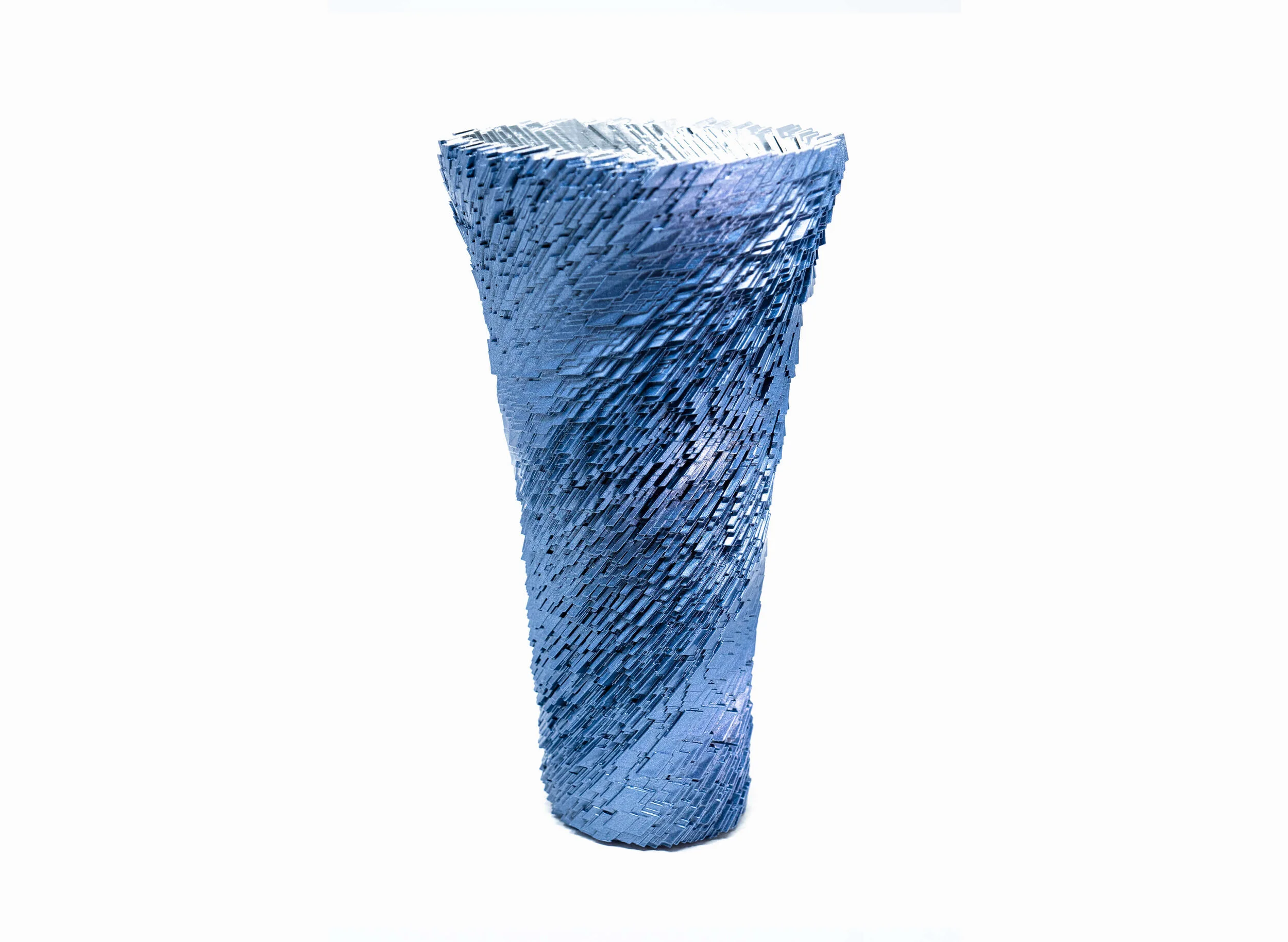 Matrix Vase Ice Blue / Silver — Katz Studio - Collectible Design and ...