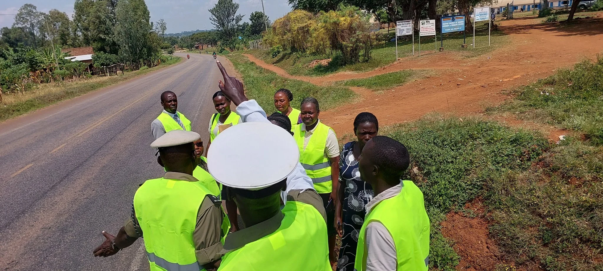Uzima Ari leads "hotspot mappings" along streets of Mbala, Uganda ...