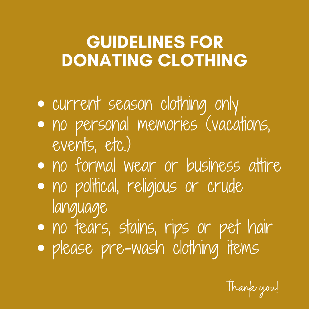 DONATIONS — Maine Needs
