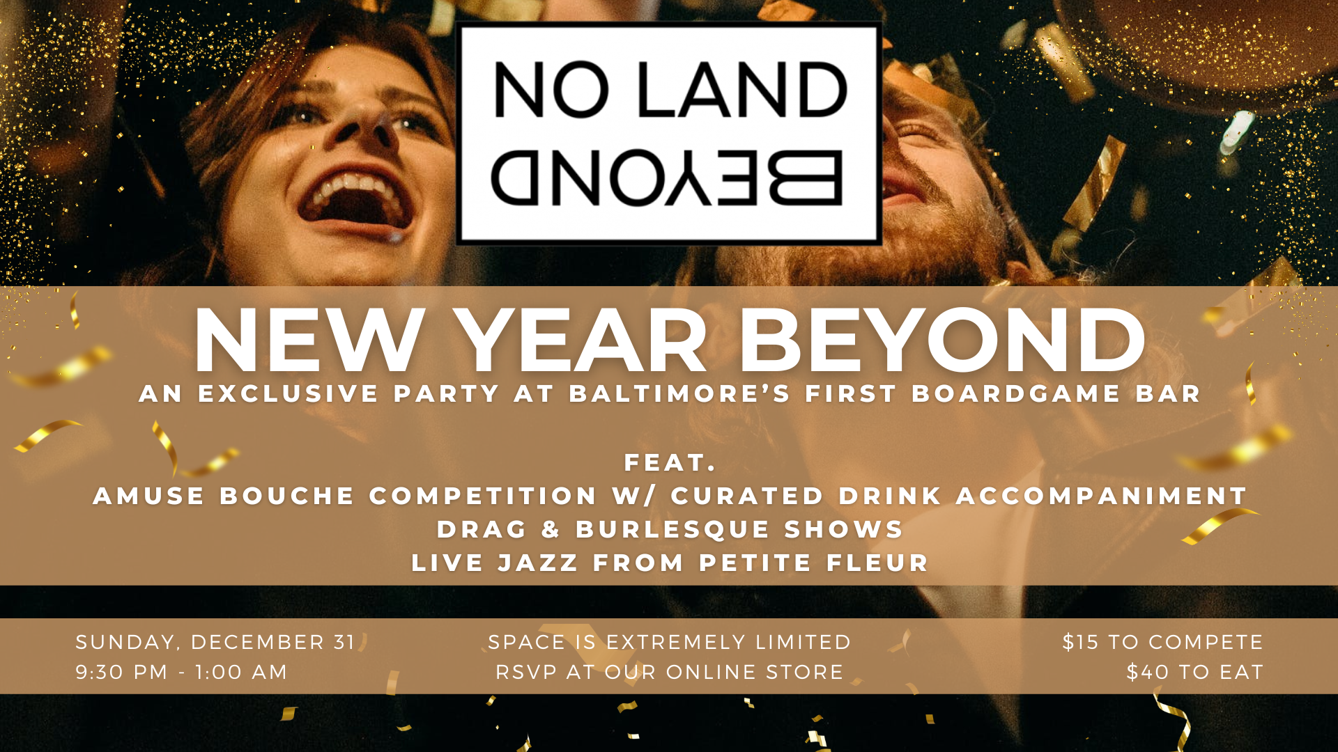 Events — NO LAND BEYOND