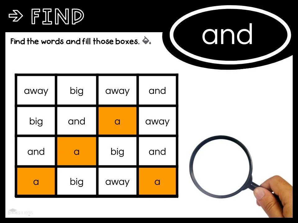 Dolch Sight Word Practice in Google Slides — Books & Bytes Canada