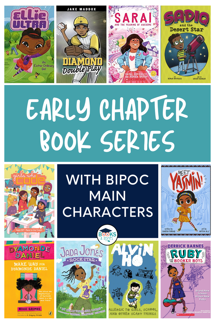 EARLY CHAPTER BOOK SERIES WITH DIVERSE CHARACTERS — Books & Bytes Canada