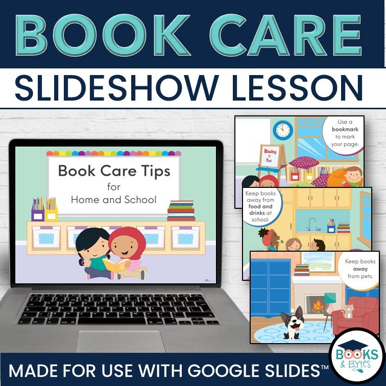 How to Make Library Book Care Fun! — Books & Bytes Canada