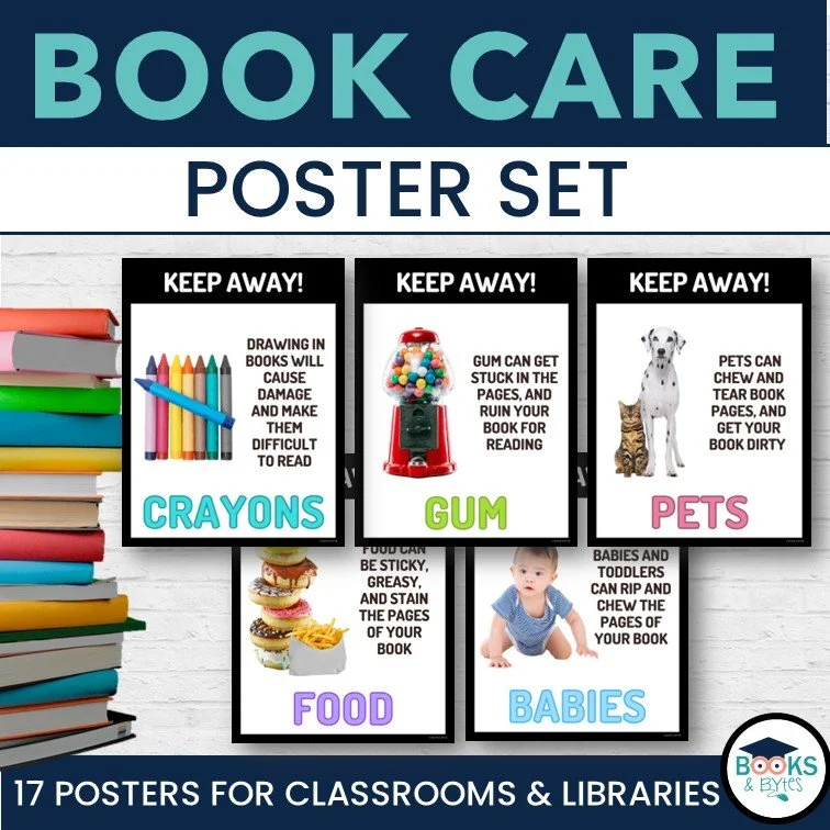 How to Make Library Book Care Fun! — Books & Bytes Canada