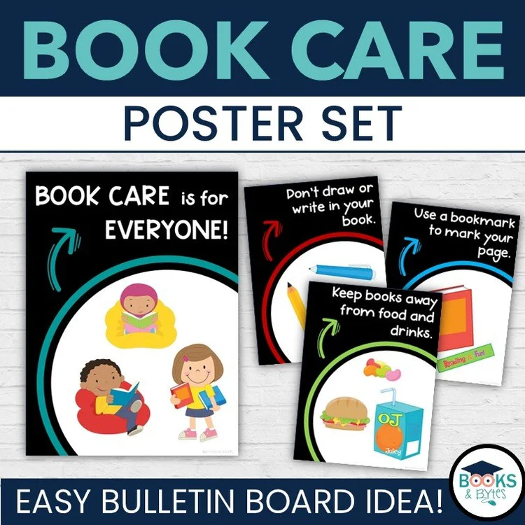 How to Make Library Book Care Fun! — Books & Bytes Canada