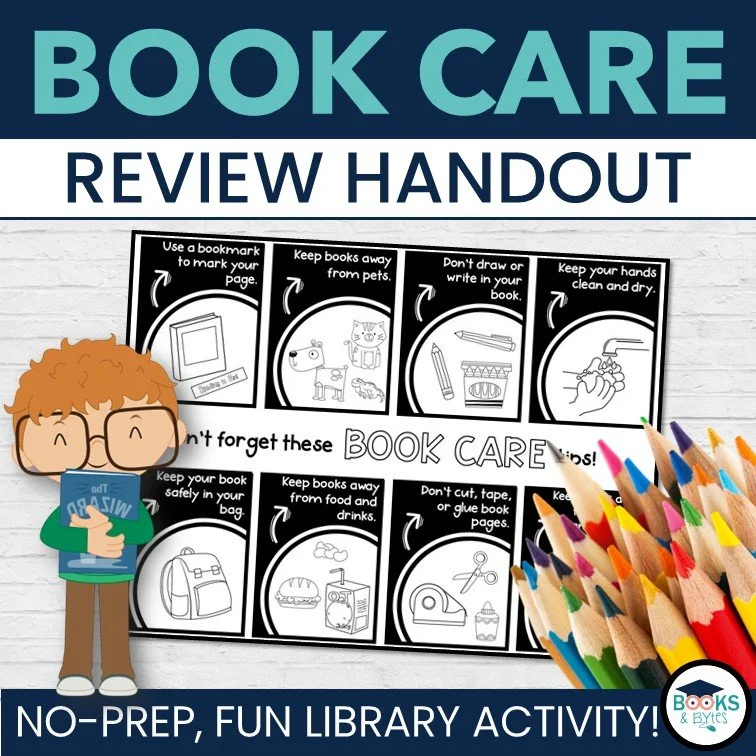 How to Make Library Book Care Fun! — Books & Bytes Canada