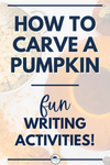 How to Carve a Pumpkin - Fun Writing Activities! — Books & Bytes Canada